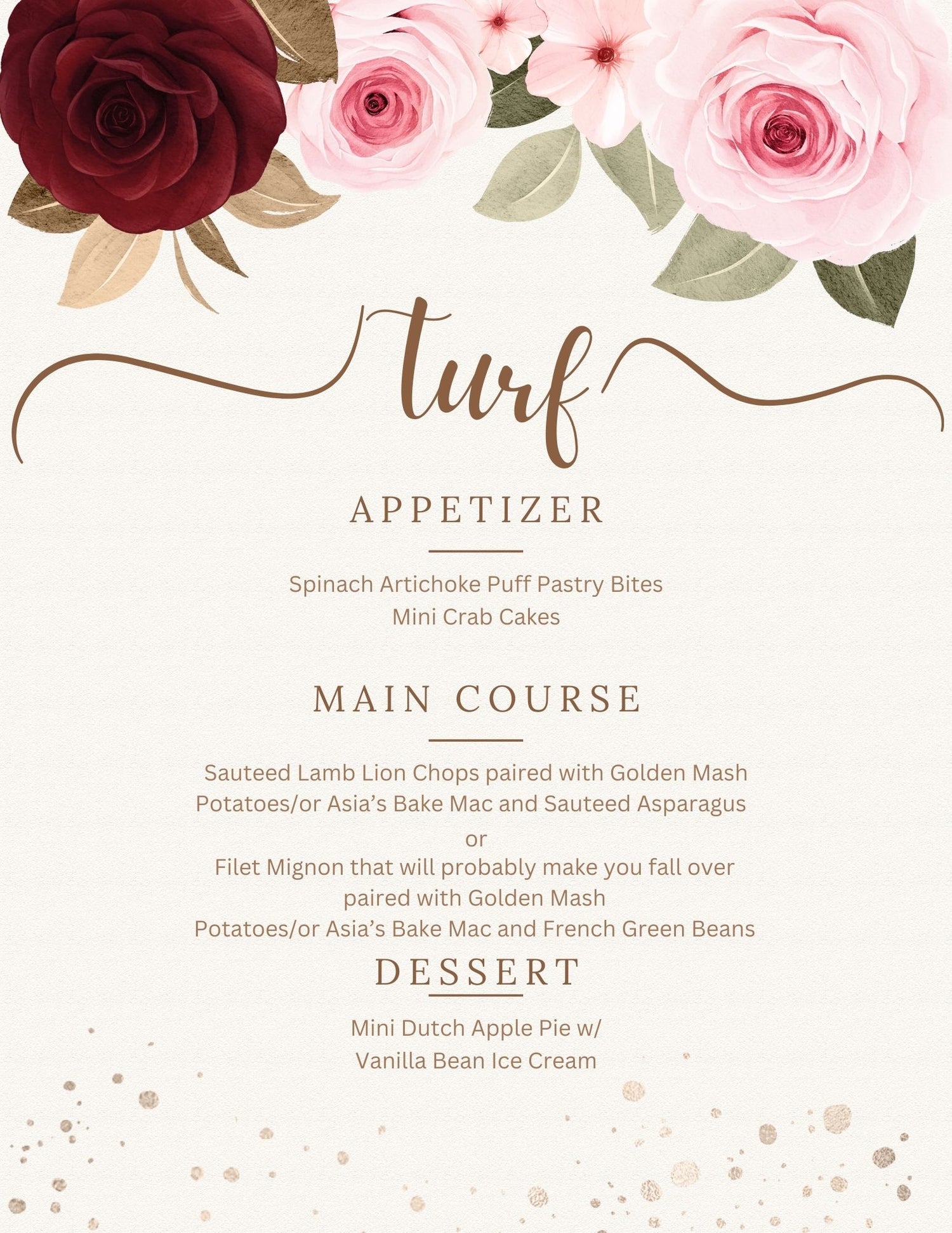 Private Event Menu Options – Asia's Kitchen of Love LLC